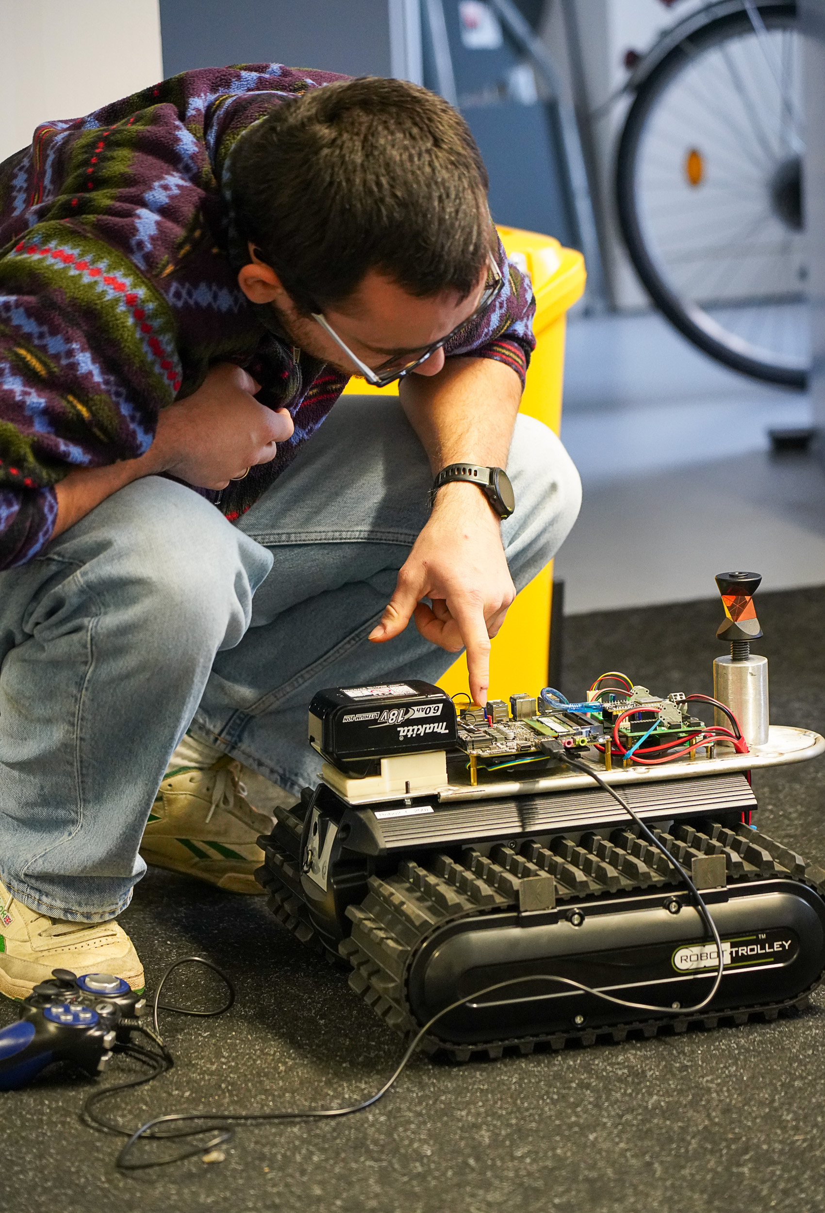 Autonome Roboter auf der Baustelle: Bauingenieurstudierende entwickeln ...